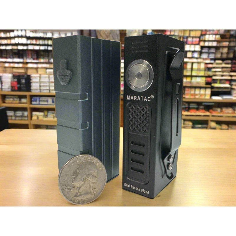 Compact Dual Photon Flood - 14500x2 Flashlight by Maratac - Built for ...
